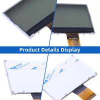 China 12864 COG Graphic LCD Module ST7567A 3.3V Serial Port 72x53mm Grey Film Display for sale