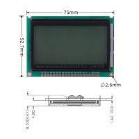 China Grey Film LCD12864-D1 Low-Power LCD Display LCM Module Controller SBN0064 for sale