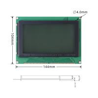 China Owen LCM240128B COB LCD Display Module 144x104x12mm 240x128 Resolution Industrial for sale
