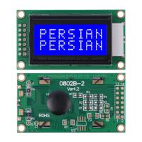 China Persian 0802B-2 8x2 Character LCD Display Module 58x32x13.5mm COB ST7066 for sale