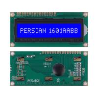 China Persian 1601A 1.5 Inch Dot Matrix Character LCD Display Module 80x36mm COB ST7066 for sale