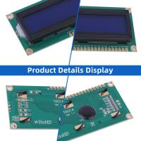 China Persian 1601A 1.5 Inch Dot Matrix Character LCD Display Module 80x36mm COB ST7066 for sale