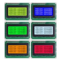 China Persian Gray Film 1604A LCD LCM Display Module Dot Matrix ST7066U for sale