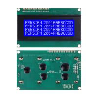 China Persian Blue Film White Letters 2004A Interface Module LCD/LCM Display Screen for sale