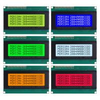 China Persian Blue Film White Letters 2004A Interface Module LCD/LCM Display Screen for sale