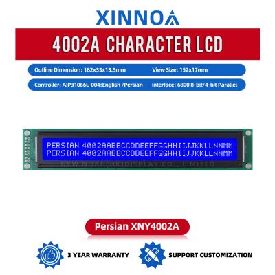 China Persian 4002A LCD Character Display Module 182x33x13.5mm COB ST7066U Customizable for sale