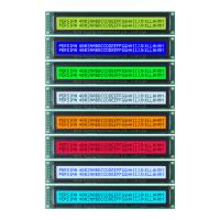 China Persian 4002A COB Monochrome LCD Module 40x02 ST7066U Controller 182x33x13.5mm for sale