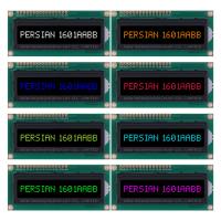 China Persian BTN Black Film  1601A Character LCD Module 16 PIN  High Brightness LCD Screen for sale