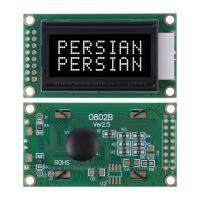 China Persian BTN Black Film 0802B Character LCD Module Three Year Warranty LCM Display Module for sale
