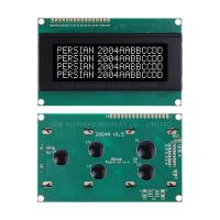 China Persian BTN Black Film 2004A ST7066U LCM High Quality LCD Dot Matrix Screen for sale