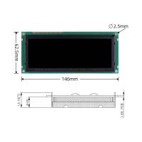 China Persian 2004C-3 20x04 COB LCD Display Module ST7066U 146x62.5mm for sale
