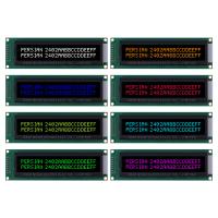 China Persian BTN Black Film 2402A LCD Screen Multilingual LCM Module for sale