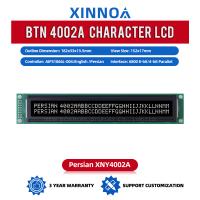 China Persian BTN Black Film 4002A LCM Module ST7066U COB Monochrome Screen Support Customization for sale