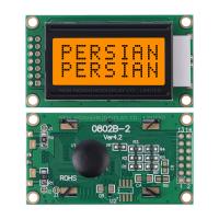 China Persian Gray Film 0802B-2 Character LCD Portable Display Module for sale