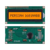 China Persian 1601A 16x1 LCD Display Module 80x36x11mm COB ST7066 Monochrome Character Screen for sale