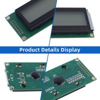 China Persian 2402A COB Monochrome Character Dot Matrix LCD Display Module 118x36mm for sale