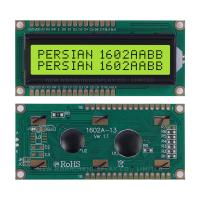 China Persian 1602A-13 16x02 Dot Matrix Character LCD Display Module 80x36mm COB ST7066U for sale