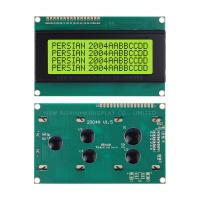 China Persian 2004A 20x4 Character LCD Module with LED Backlight COB Display 98x60mm for sale
