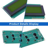 China Persian 2004A 20x4 Character LCD Module with LED Backlight COB Display 98x60mm for sale