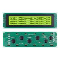 China Persian Yellow Green Film 4004A3 Character LCD Module Interface Module ST7066U LED Backlight for sale