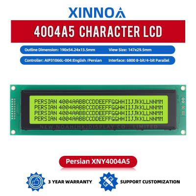 China Persian 4004A5 40x4 COB Character Display Module ST7066U Controller 190x54mm for sale