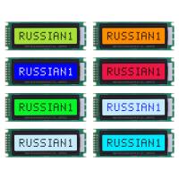 China Russian Blue Film 0801A Character Display Screen 14 PIN ST7066U LCM Display Module 85x29mm for sale