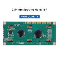 China Russian 1602A 3.3V LCD Display Module 16x02 80x36x11mm COB ST7066U Customizable for sale