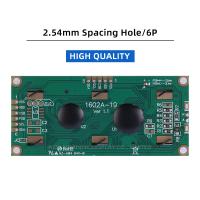 China Russian Blue Film White Letters 1602A-19 Character Display Screen AIP31068 Multi Language COB LCD Module for sale