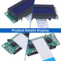 China Russian 1602A-20-1A 16x02 Character LCD Display Module 53x20x8.1mm ST7066U Controller COB for sale