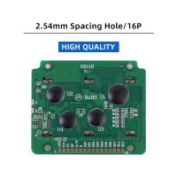 China Russian 1604B COB LCD Display Module 16x04 Character ST7066 Controller 69.8x57.4mm for sale