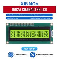 China Yellow Green Film 1602A Character LCD Screen Controller ST7066 1.5 Inches Support Scheme Development for sale