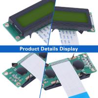 China 1602A-20-1A Character LCD Module 16x2 COB Display 53x20x8.1mm ST7066U Controller for sale