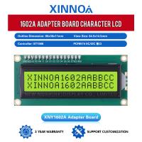China Yellow Green Film 1602A IIC Adapter Board IIC12C Interface 1602 Display Module ST7066U Character LCD Module for sale
