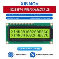 China 1602B REV.C Side Backlight Character LCD Screen 80x36x13mm COB ST7066U Customizable for sale
