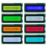 China 1602W STN LCD Character Display Module 80x30mm ST7066U Controller Yellow Green for sale