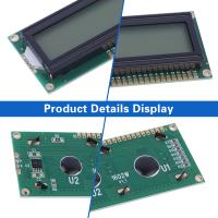 China 1602W 3.3V 16x2 Character LCD Display Module 80x30mm ST7066U COB 16PIN for sale