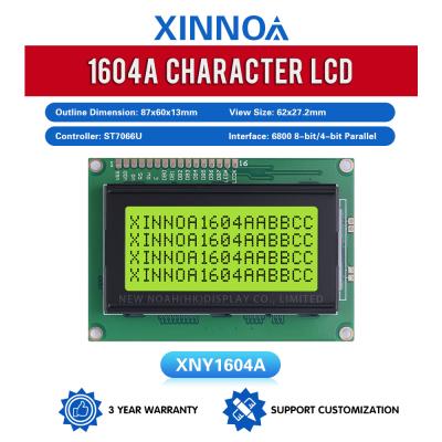 China 1604A 16x04 Character LCD Module Display 87x60x13mm ST7066U Controller COB for sale