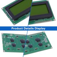 China 1604A 16x04 Character LCD Module Display 87x60x13mm ST7066U Controller COB for sale