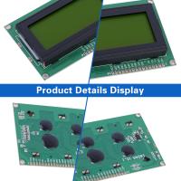 China 1604A 3.3V 16x04 Character LCD Display Module ST7066U COB Industrial Yellow Green for sale