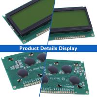 China 1604B-2 Industrial LCD Display Module 72x48x9.9mm COB ST7066U 16x04 Character for sale