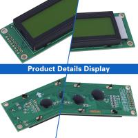 China 2002A 20x2 Character LCD Display Module 116x37mm ST7066U Controller COB Yellow Green for sale