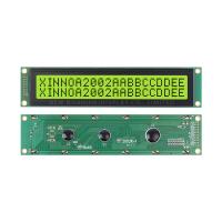 China 2002K-1 20x2 Character LCD Module 180x40x14.5mm COB ST7066U Yellow Green Film High Quality LCM for sale
