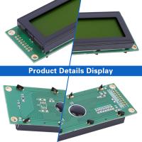 China 2002K-1 20x2 Character LCD Module 180x40x14.5mm COB ST7066U Yellow Green Film High Quality LCM for sale