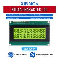 China Yellow Green Film 2004A Character LCD Module Display Screen Interface Module ST7066U Support Customized Language for sale
