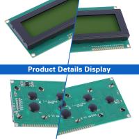 China 2004A 3.3V 20x4 Character LCD Display Module COB ST7066U 98x60x13.1mm Industrial Control for sale