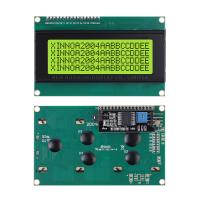 China 2004A IIC Adapter Board LCD Display 98x60mm ST7066U Controller with LED Backlight for sale