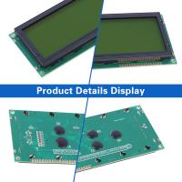China 2004C-3 20x4 Character LCD Module 146x62.5mm COB ST7066U Yellow Green Display for sale