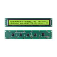 China Yellow Green Film 4002A LCD Screen Module 2*40 4002 Multiple Languages LCD Character Dot Matrix Screen for sale