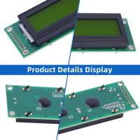 China Yellow Green Film 4002A LCD Screen Module 2*40 4002 Multiple Languages LCD Character Dot Matrix Screen for sale