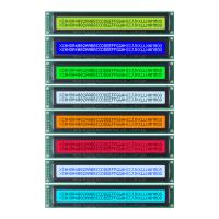 China Yellow Green Film 4002A LCD Screen Module 2*40 4002 Multiple Languages LCD Character Dot Matrix Screen for sale